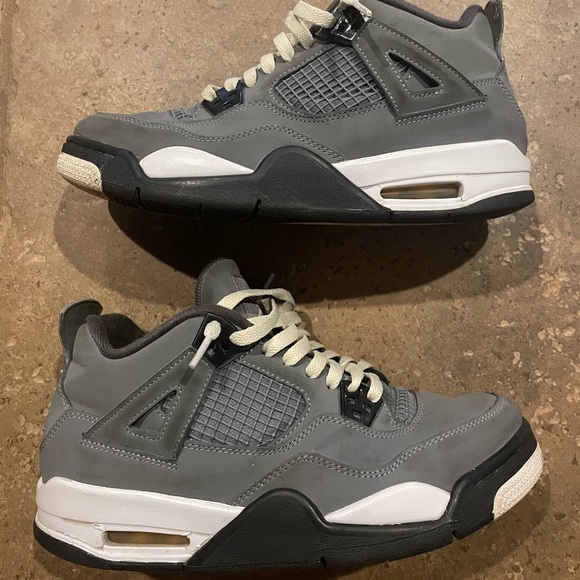 Nike | Shoes | Authentic From Goat Jordan 4 Retro Cool Grey | Poshmark